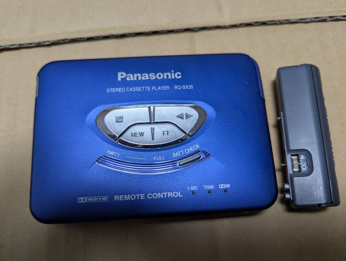 Panasonic カセットプレーヤー RQ-S35 電池ケース付 ジャンク /【Buyee】 Buyee - Japanese Proxy ...