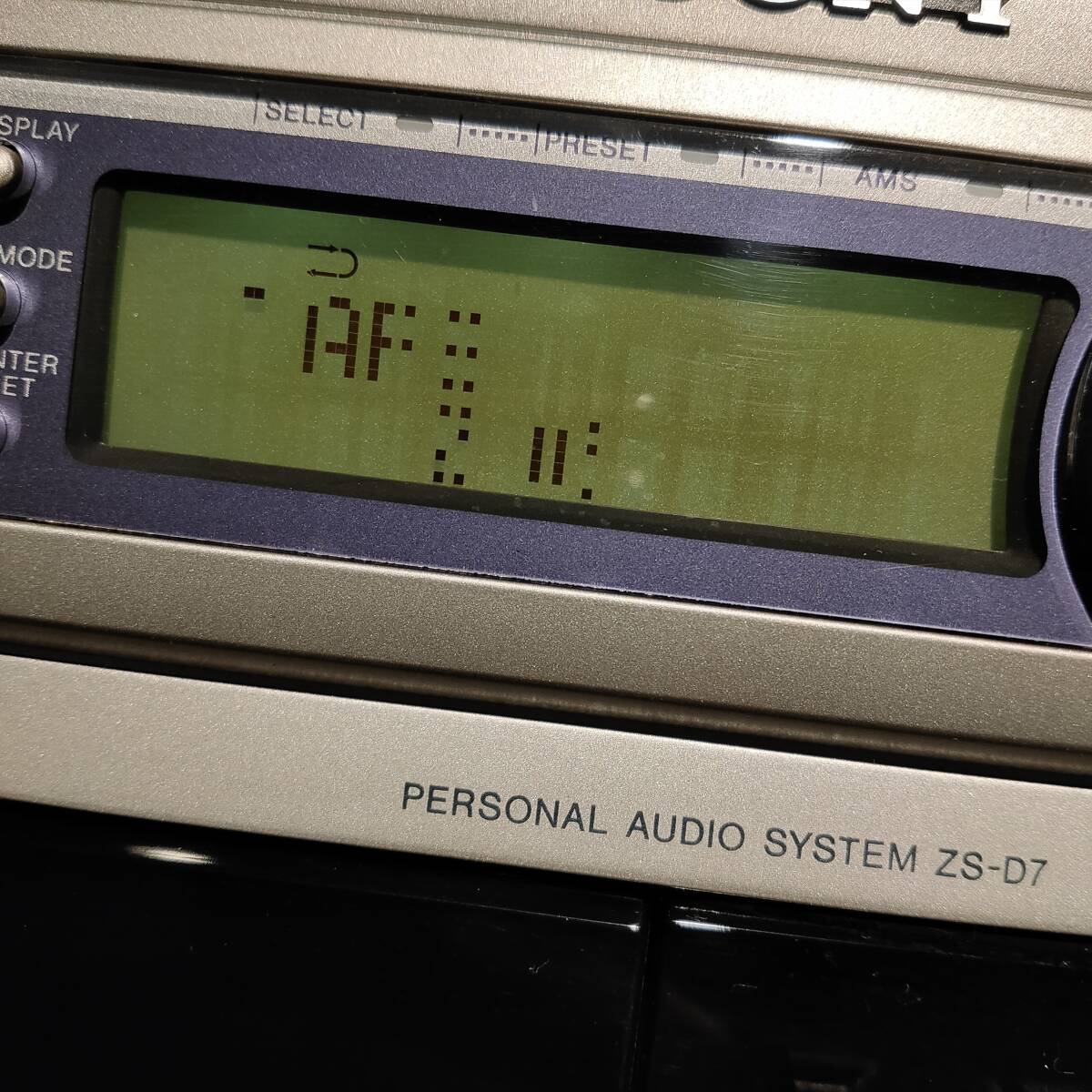 032905 ジャンク品 SONY ソニー ZS-D7 パーソナルオーディオシステム ラジカセ /【Buyee】 Buyee ...