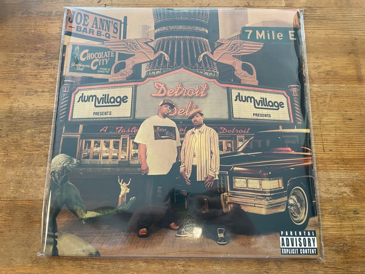 SLUM VILLAGE DETROIT DELI LP US ORIGINAL PRESS!! J DILLA KANYE WEST ...