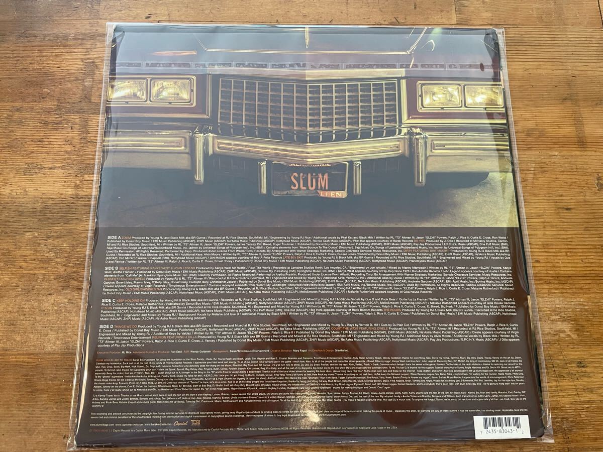 SLUM VILLAGE DETROIT DELI LP US ORIGINAL PRESS!! J DILLA KANYE WEST ...