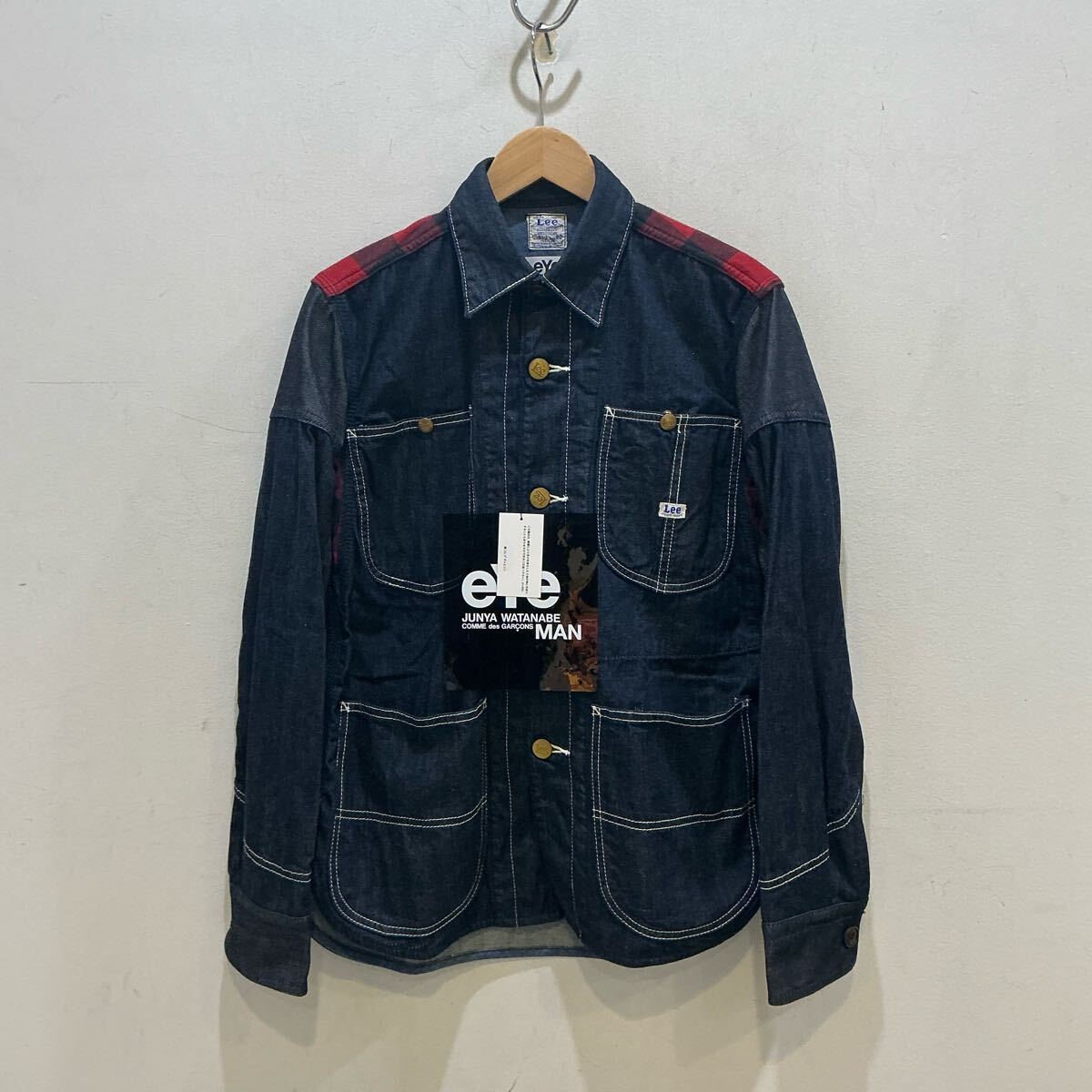 JUNYA WATANABE COMME des GARCONS MAN ジュンヤワタナベコムデギャルソンマンWF-J903×Lee AD2010デニムジャケットSサイズ ネイビー713256 ...