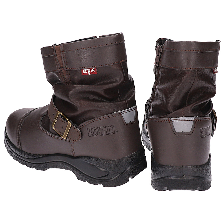 EDWIN ダークブラウン 27.0cm ESM-500 エンジニアブーツ ライディングブーツ 鋼鉄製先芯入り /【Buyee】 Buyee - Japanese Proxy Service ...
