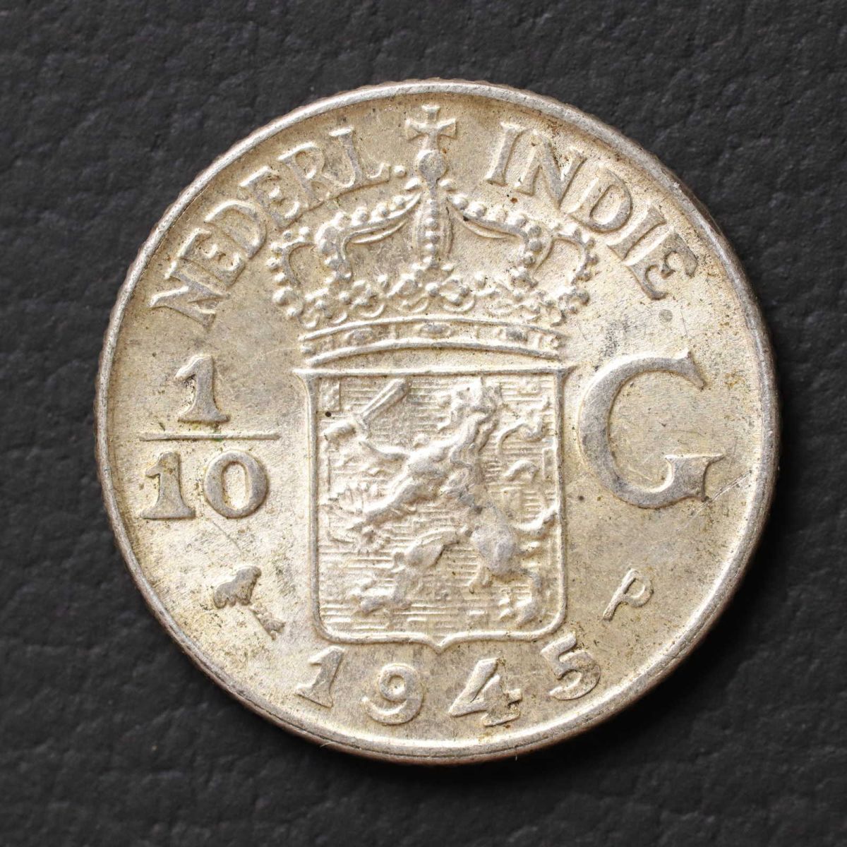 *[令和コイン]オランダ領東インド 1/10 Gulden 銀貨（1945）[E6747]7d9 /【Buyee】