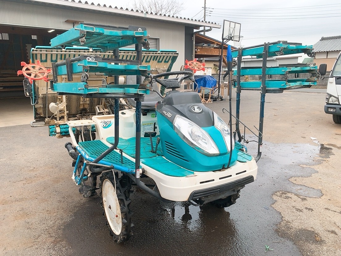 中古 kubota クボタ 田植機 NSU67 6条植え 乗用 田植え機 KRSP2 箱まきちゃん 757.6時間 引取歓迎 茨城県常陸大宮 0324や8 I外 自 /【Buyee ...
