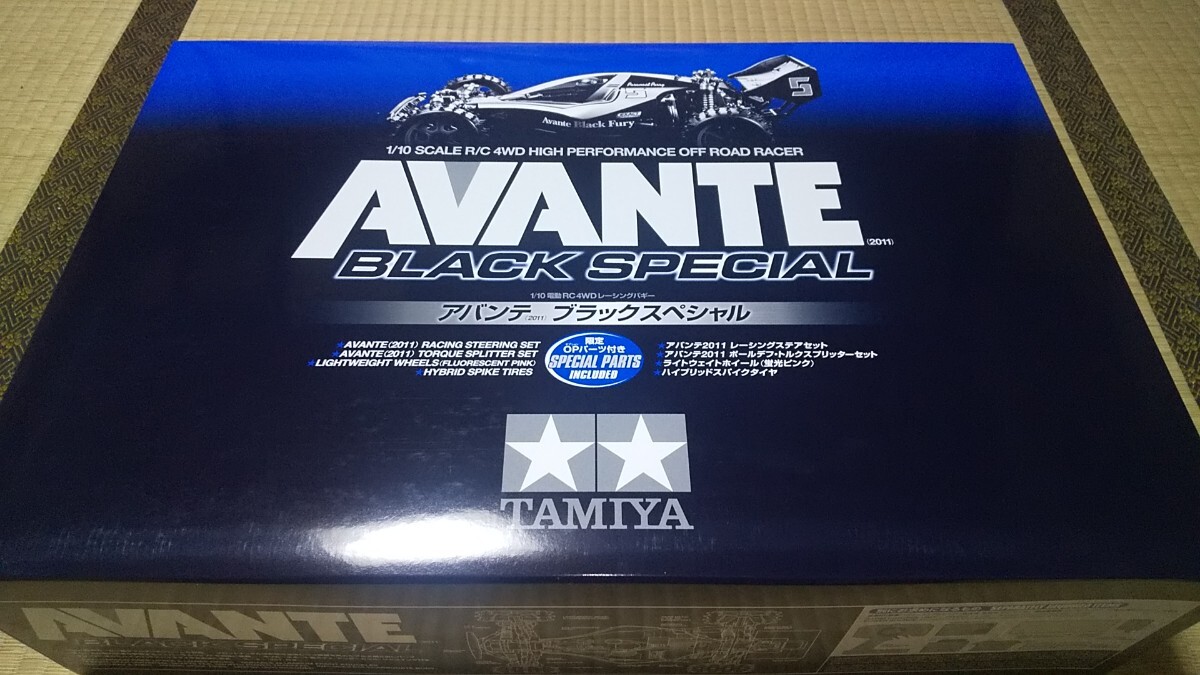 【未組み立て・未開封】タミヤ 1/10 電動RC 4WDレーシングバギー アバンテ(2011) -ブラックスペシャル- TAMIYA AVANTE /【Buyee】 Buyee ...