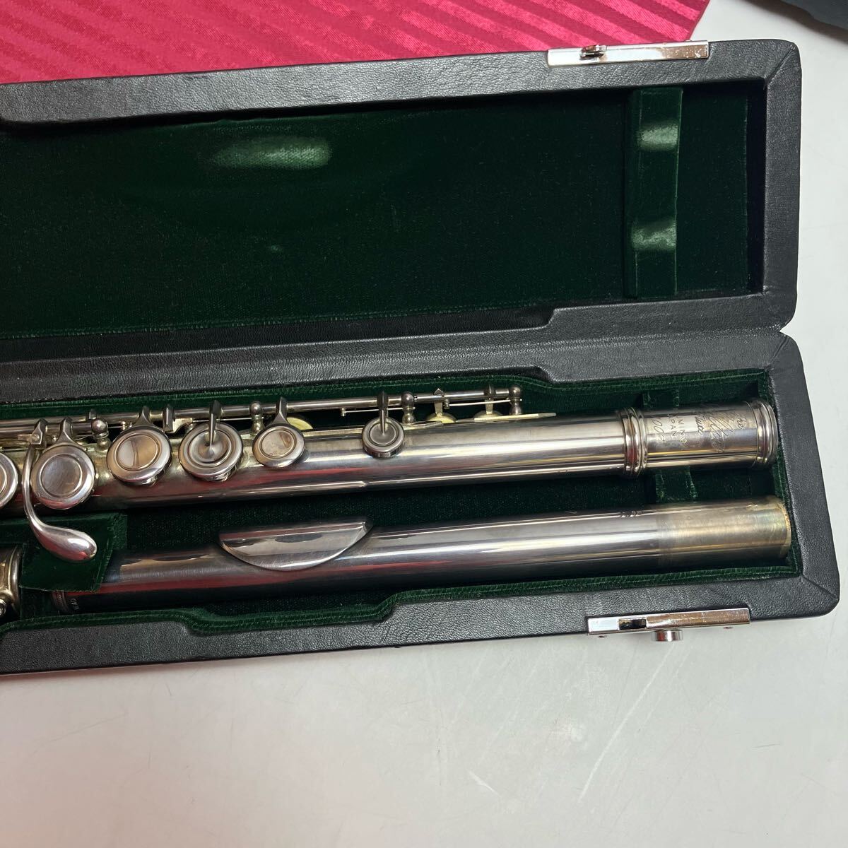 希少!! Altus アルタス フルート A1007 管体銀製 ケース付 FLUTE 管楽器 吹奏楽 シルバー AZUMINO JAPAN ...