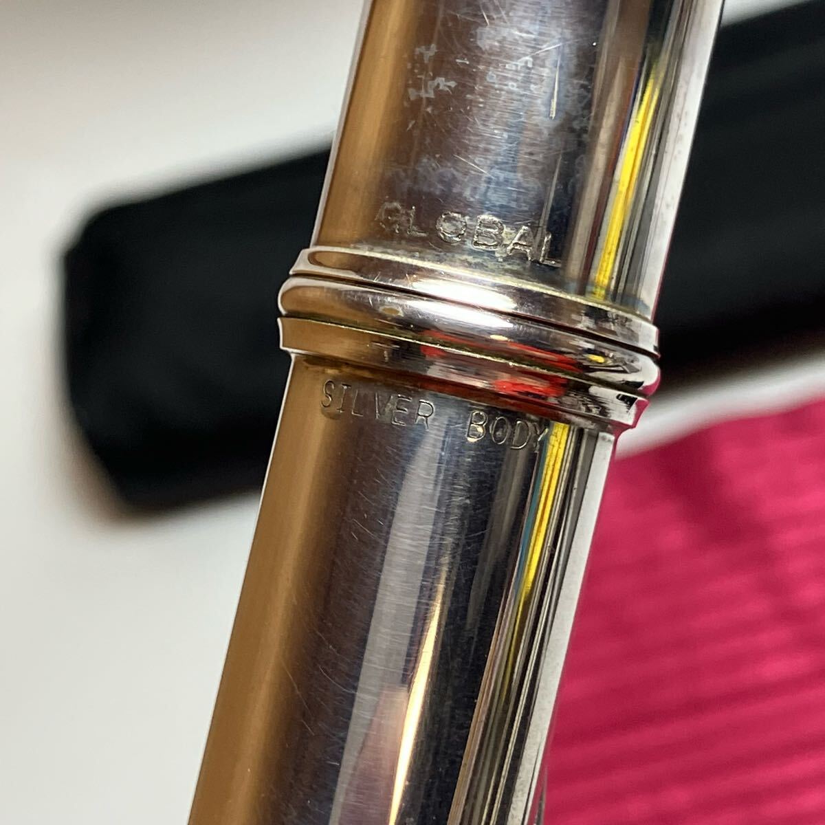 希少!! Altus アルタス フルート A1007 管体銀製 ケース付 FLUTE 管楽器 吹奏楽 シルバー AZUMINO JAPAN ...