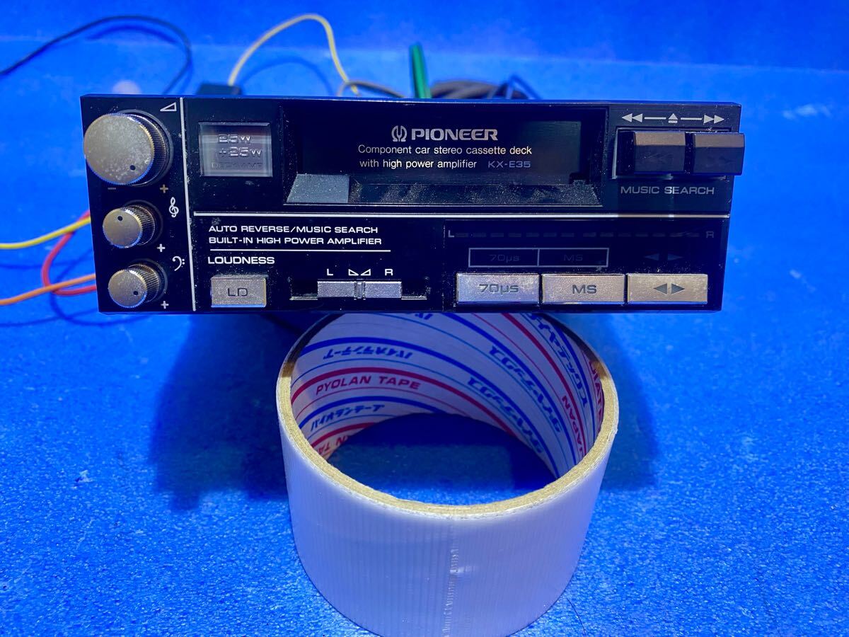 パイオニア ロンサムカーボーイ kx-e35 通電確認済み 当時物 カセットデッキ アンプ内蔵 外部入力 aux Pioneer /【Buyee】 Buyee - Japanese Proxy ...
