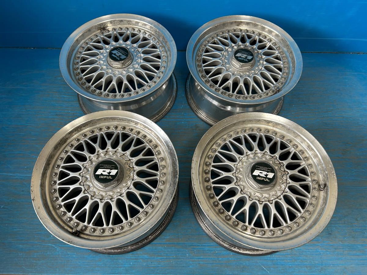 R1 IMPUL PMR-15 インパル 15インチ 15x7JJ +32 114.3/5H 中古4本 希少 2ピース /【Buyee】 Buyee - Japanese Proxy ...