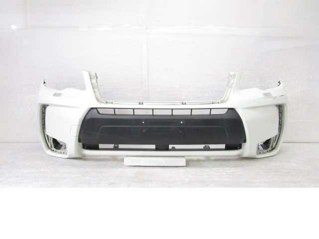 ★ スバル フォレスター SJ5 SJG 後期 純正 フロント バンパー ホワイトパール 57704SG021(B043631 ...