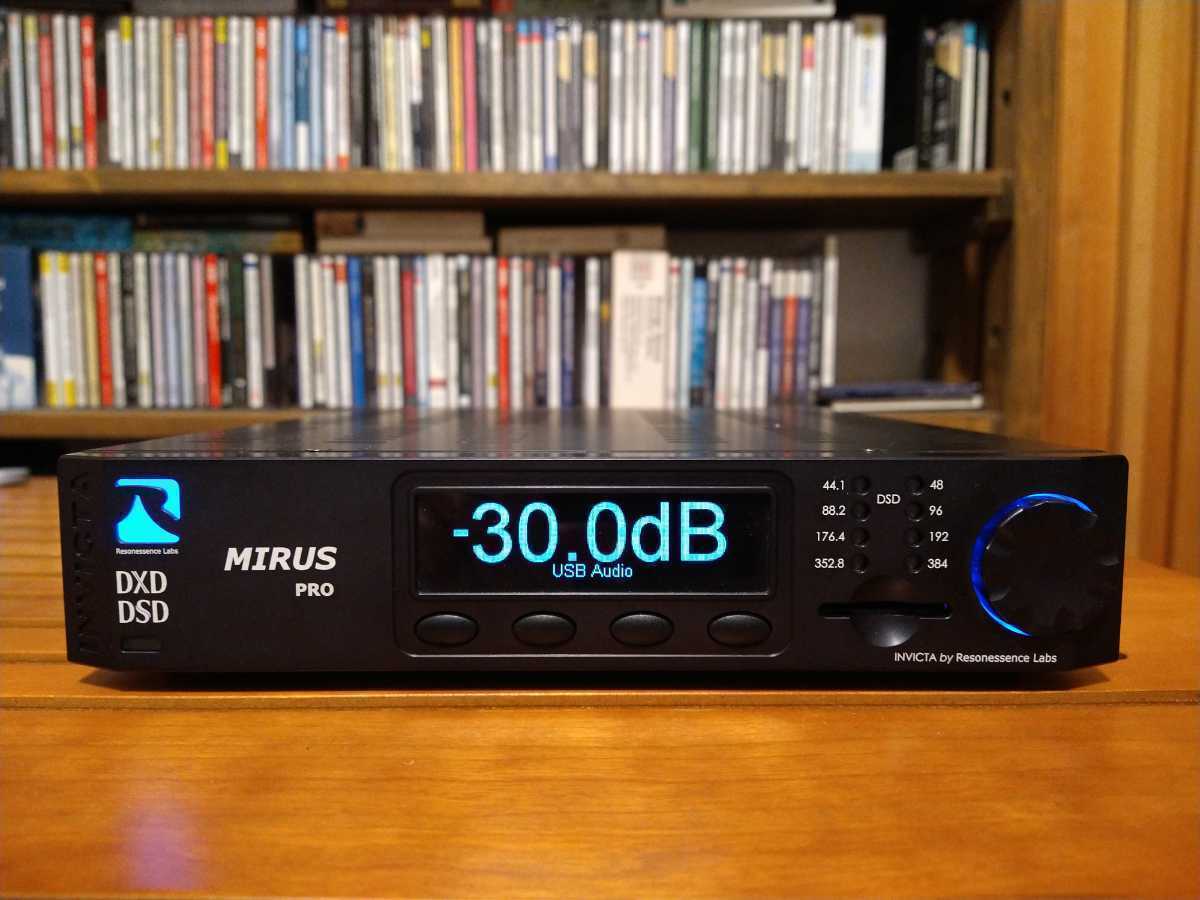 【希少なProモデル!】Resonessence Labs INVICTA MIRUS Pro 元箱付き レゾネッセンス ラボ USB DAC ...