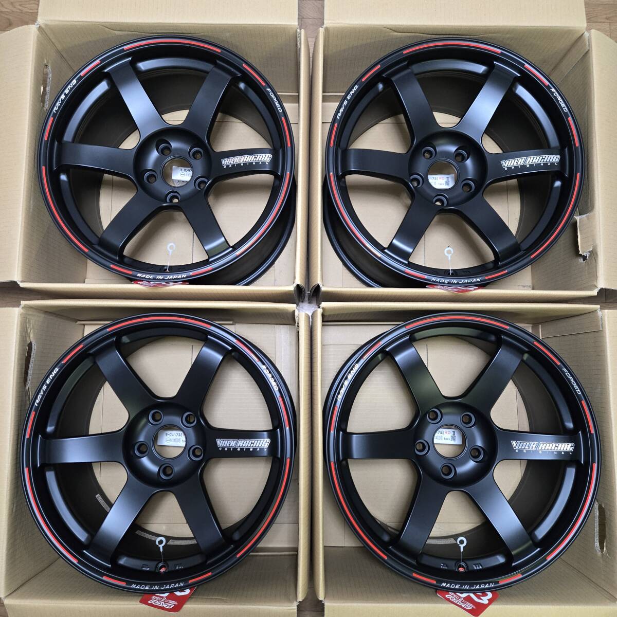 【新品 即納 限定モデル】18インチ 9.5J +21 PCD114.3 RAYS TE37 SAGA TIME ATTACK EDITION ...