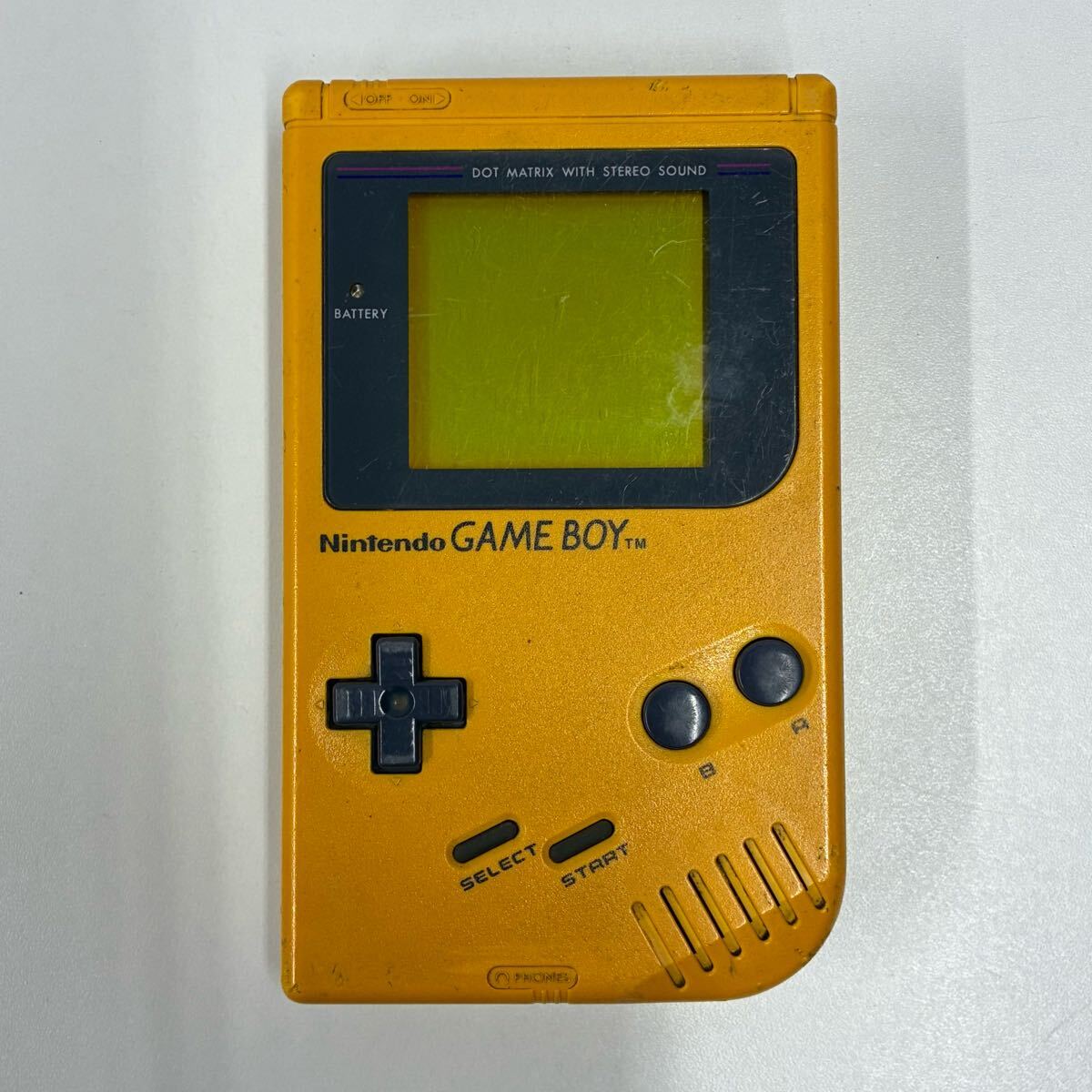 Nintendo GAME BOY 本体 DMG-01 イエロー 動作確認済み /【Buyee】 Buyee - Japanese Proxy ...