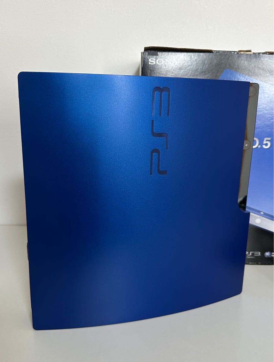 (7) ★動作確認済み★ SONY PlayStation 3 160GB チタニウムブルー CECH-2500A GT コントローラー ...