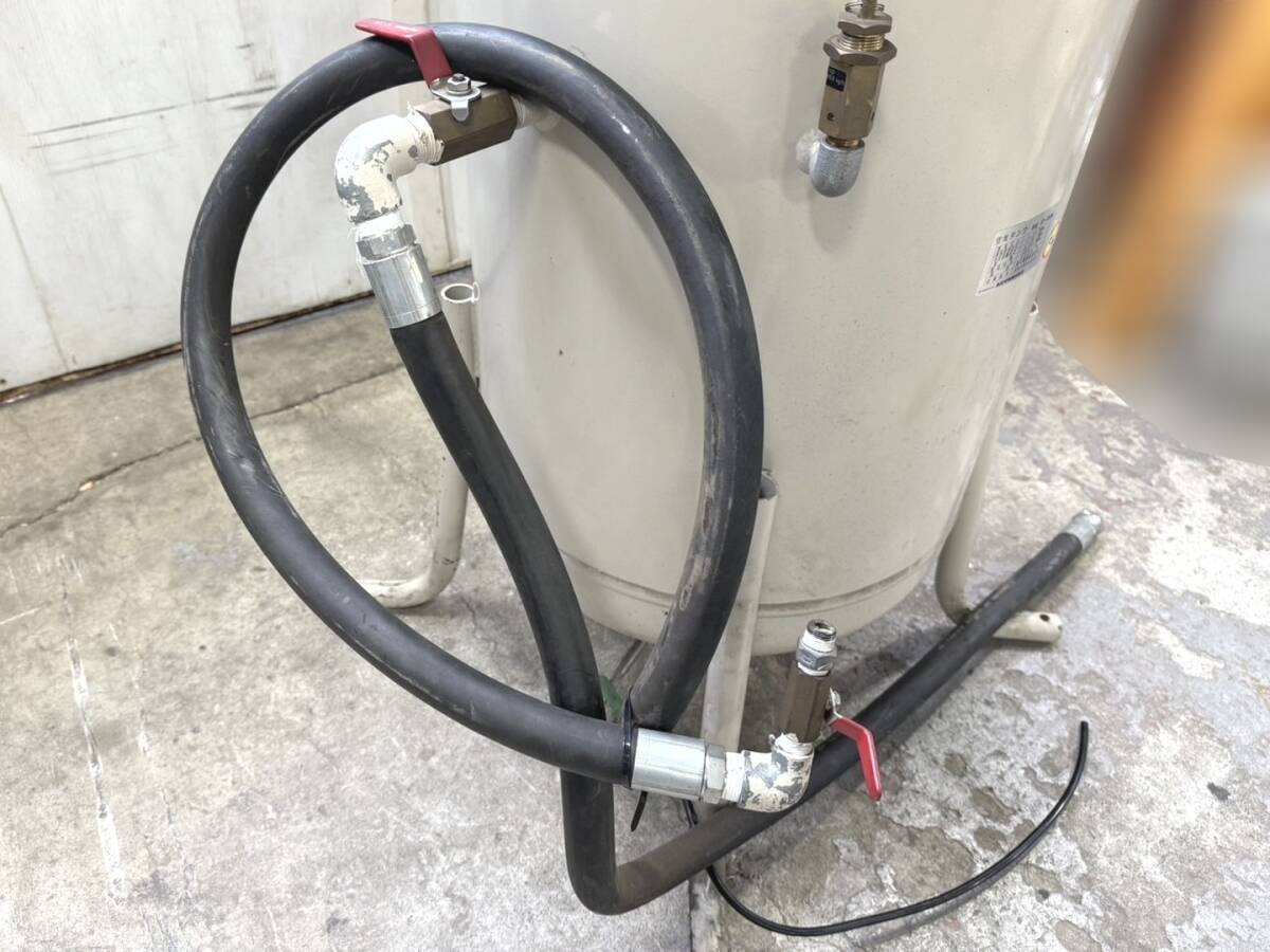 12871 中古 引取限定 サブタンク 西芝電機 富士鋼業 東芝 ST-260M 補助 エアー レシーバー 自動車整備機械工具 パッケージコンプレッサー /【Buyee】