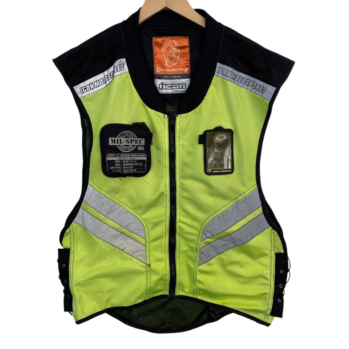【即決】 ICON MIL SPEC モーターサイクルメッシュベスト(黄色) 18047-60 /【Buyee】 Buyee - Japanese Proxy Service | Buy ...