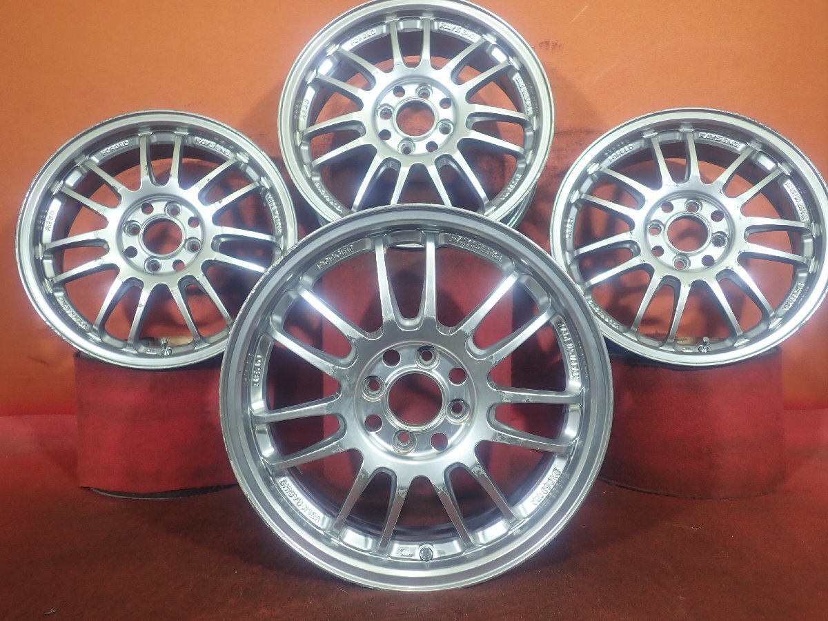 R16 【レイズ RE30 コンパクトカー等:シルバー色】中古ホイール /PCD 100/5.5J ★4本(H-8298A)送料無料/沖縄別途 /【Buyee】 Buyee ...