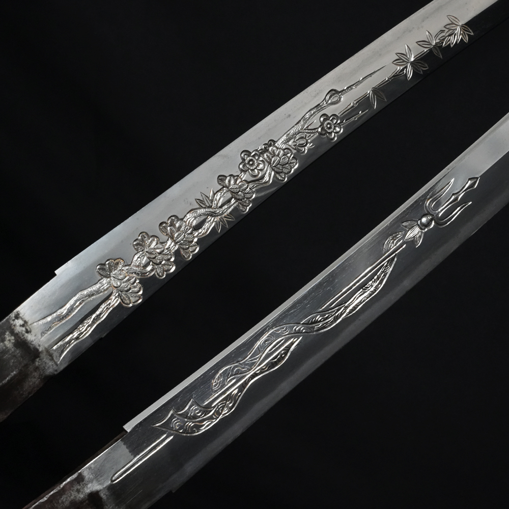 【備前屋】播磨大掾藤原（刀身彫刻・軍装拵）島根643【N618】 /【Buyee】 Buyee - Japanese Proxy ...