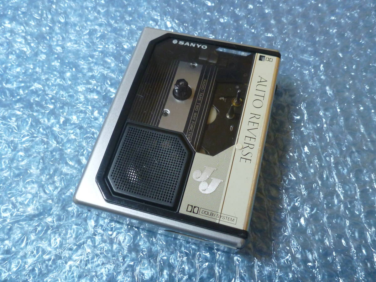 ※ジャンク SANYO ステレオカセットプレーヤー MR-JJⅡ レトロ機器 通電動作未確認 サンヨー カセットプレーヤー /【Buyee ...