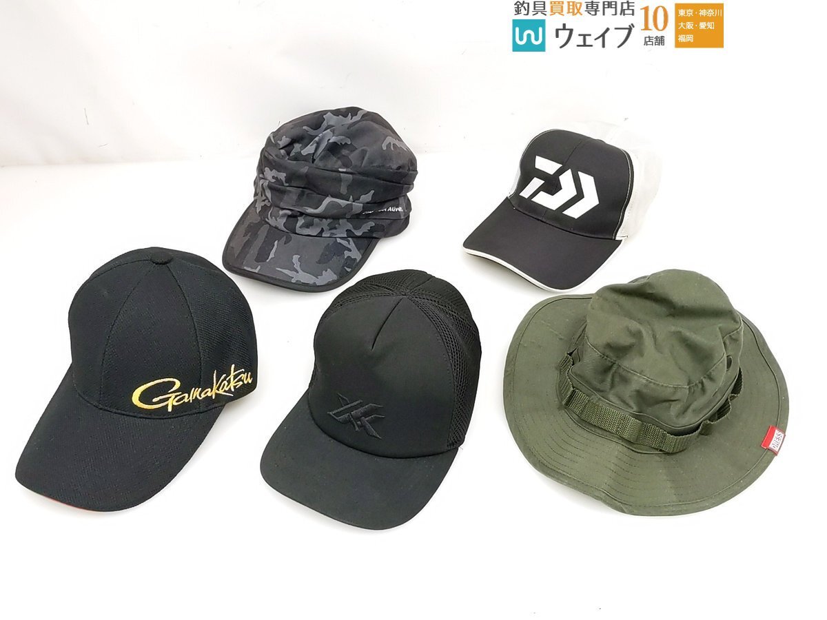 ダイワ ギャザードワークキャップ DC-6523W・がまかつ メッシュキャップ・ドレス ミリタリーブーニーハット 等 計5個 中古 /【Buyee】 Buyee - Japanese ...