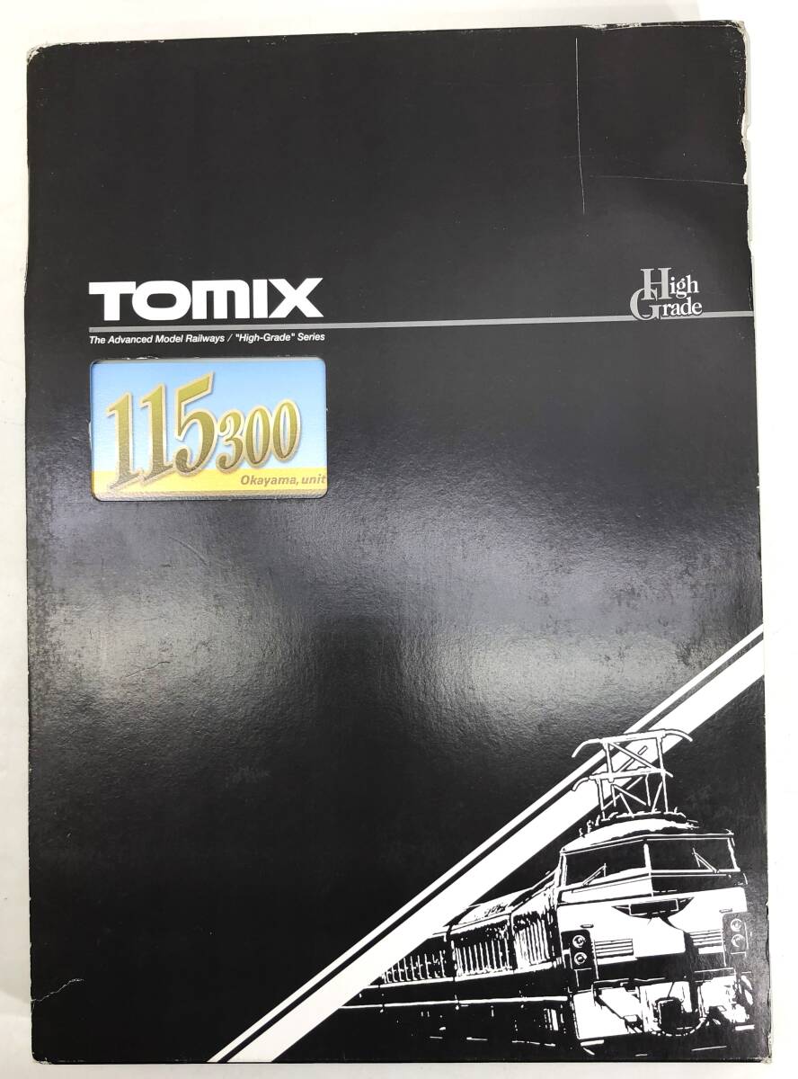 TOMIX 98227 J.R. Suburban Train Series 115300 Okayama,unit D/yellow JR 115 300系近郊電車 岡山電車区D編成・黄色 ...