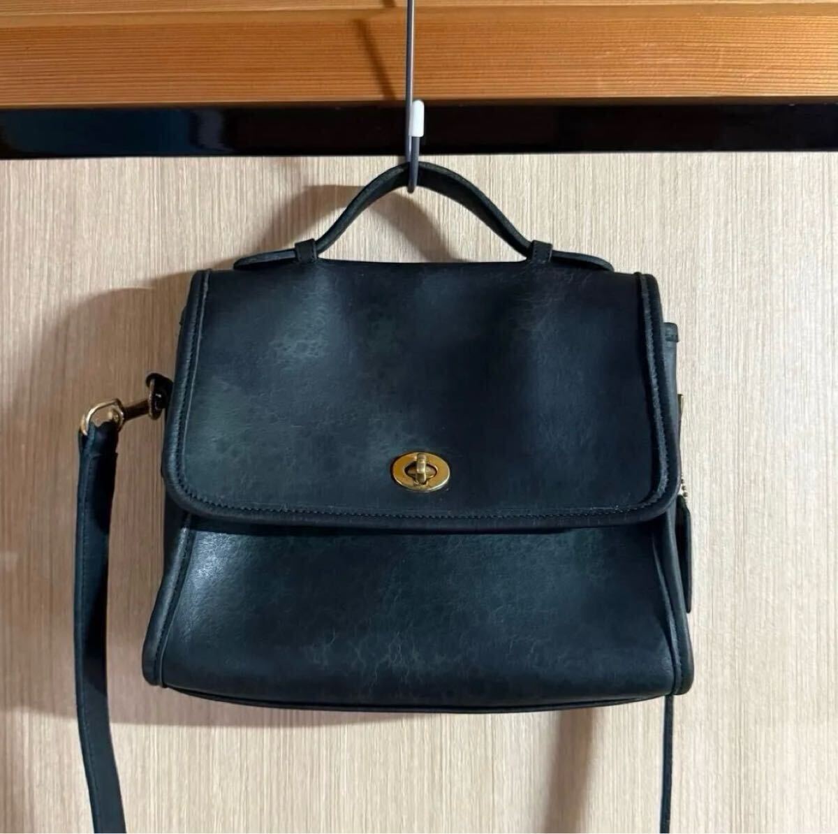 1円〜 オールドコーチ OLD COACH ハンドバッグ 2way グリーン系 レザー ショルダーバッグ /【Buyee】 Buyee ...