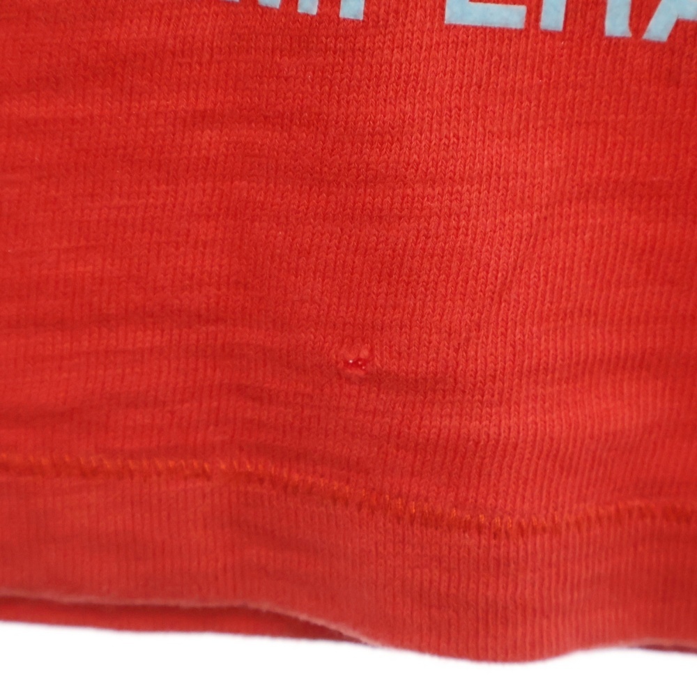 OFF-WHITE オフホワイト 18SS MONALISA S S TEE モナリザ フロントプリント クルーネック半袖Tシャツ OMAA002S18001012 レッド /【Buyee ...