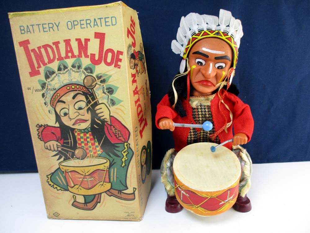 アルプス 1950年代製 INDIAN JOE 完動ほぼ美品 高さ約28cm /【Buyee】