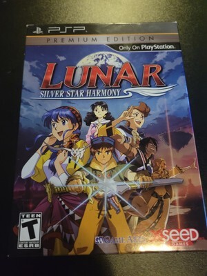 Lunar: Silver Star Harmony Premium Edition CIB PSP PlayStation Portable ...
