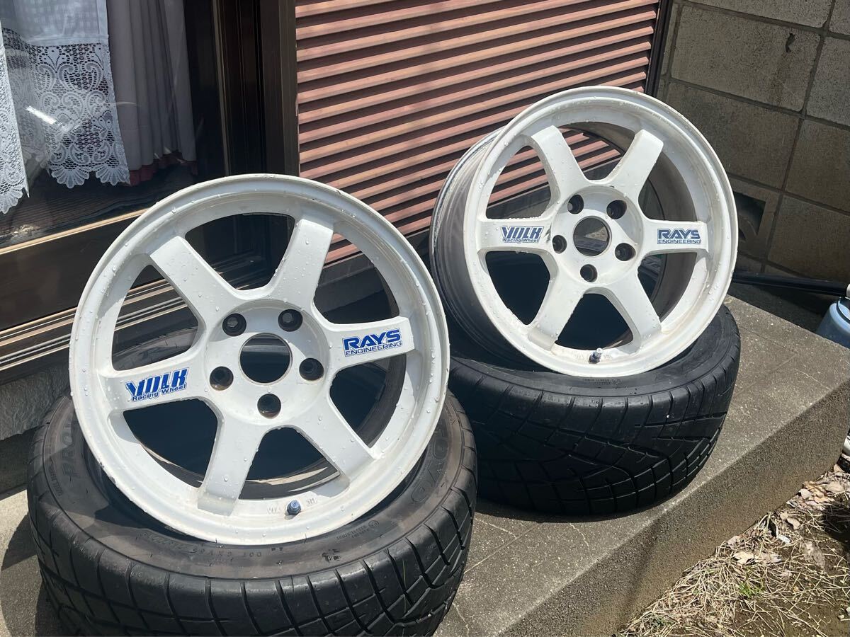 TE37 16インチ 8J+38 114.3 5h RAYS VOLK RACING レイズボルクレーシング 2本セットCE28 インテグラ シビックタイプR /【Buyee】 Buyee ...