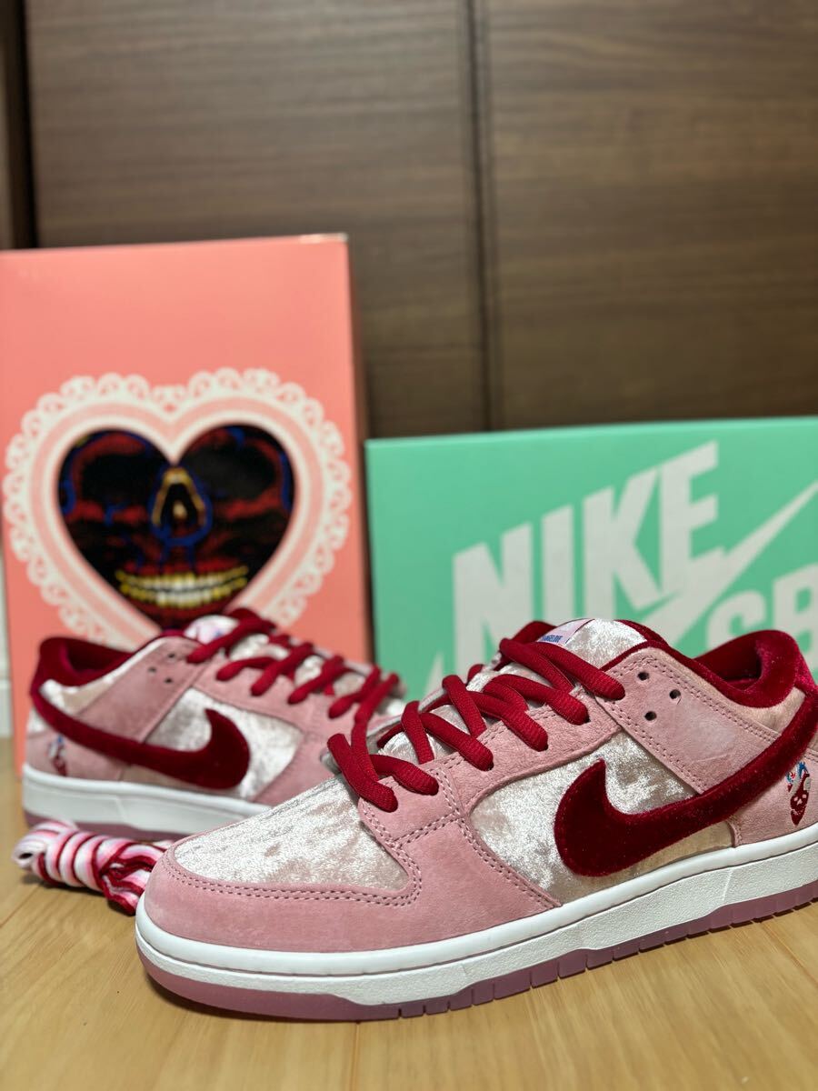 Strangelove × Nike SB Dunk Low Valentine’s Day スニーカー JORDAN /【Buyee ...