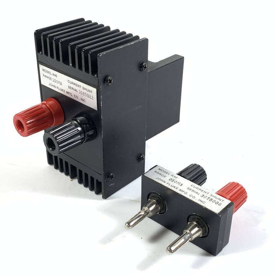 FLUKE フルーク A40 カーレントシャント レンジ:10mA/100mA 測定器/電子部品＊動作未確認品 /【Buyee】 Buyee ...