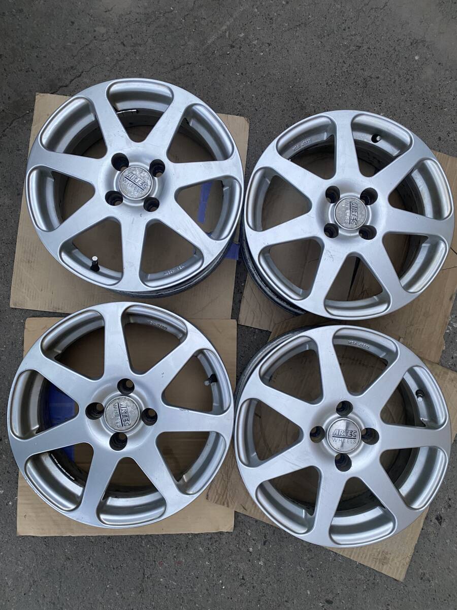 BWM ミニクーパー アルミホイール 4本 ARTEC WHEELS 6J × 15 ET40 4穴 100 made in EU ...