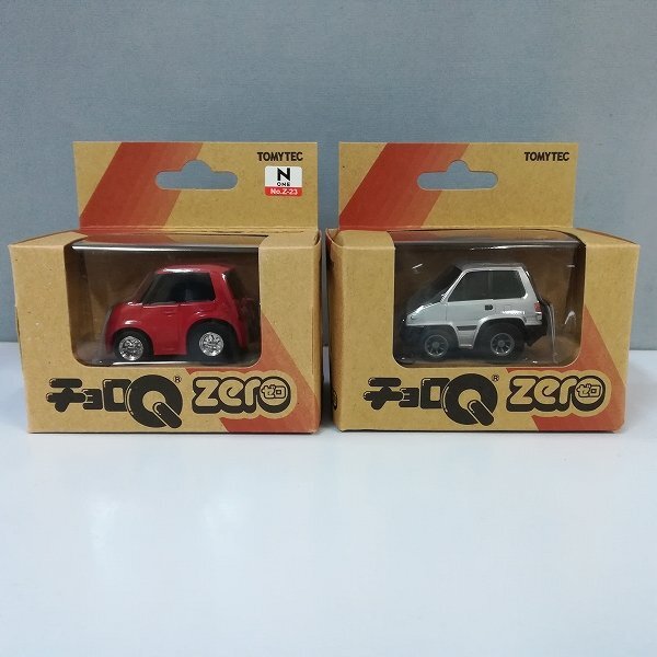mL253a [人気] TOMYTEC チョロQ ZERO Z-04d Honda シティ R 銀 Z-23d Honda N-ONE 赤 オプショングリル仕様 | ミニカー H ...