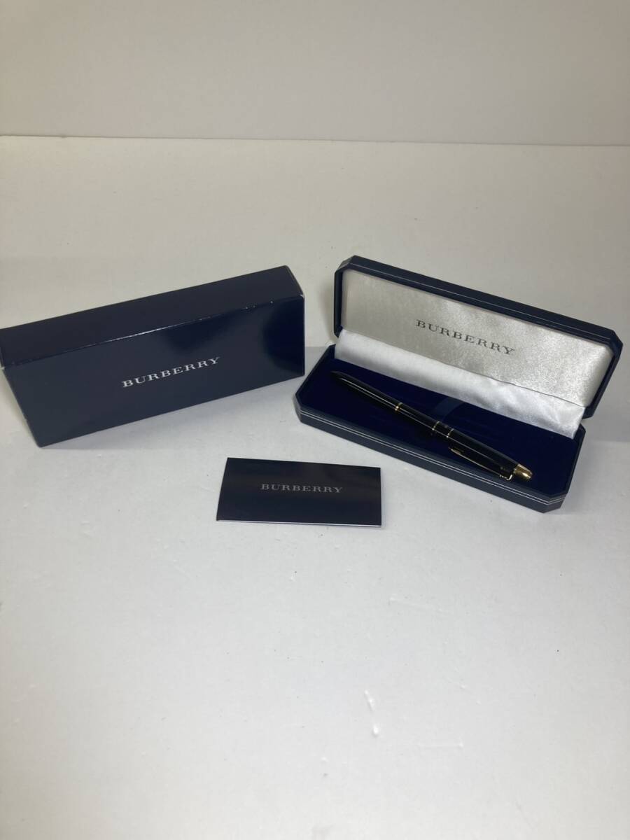 BURBERRY バーバリー ボールペン・シャープペン ブラック×ゴールド ark01 333B /【Buyee】 Buyee ...