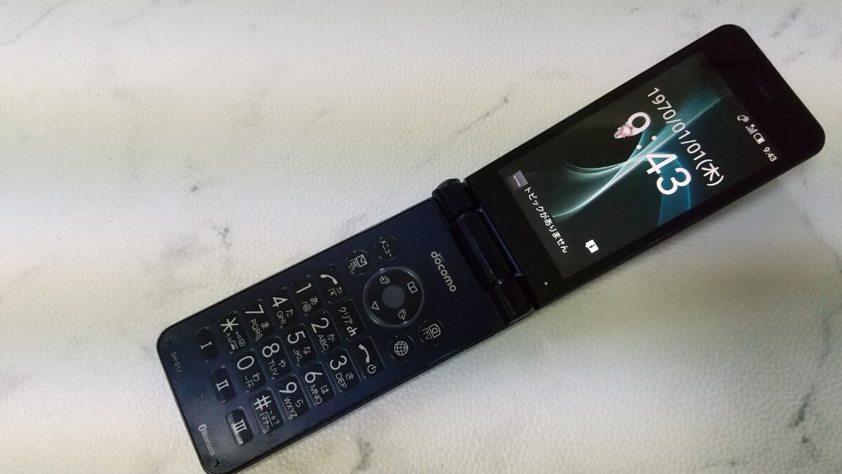 S2261 docomo SIMフリー AQUOSケータイ SH-01J SHARP 4Gガラホ 簡易確認＆簡易清掃＆初期化OK 判定 WebにてSIMロック解除手続受付済み /【Buyee ...