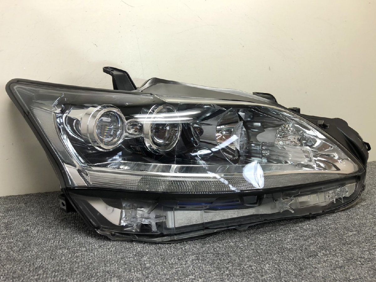 84080 ZWA10 LEXUS/レクサス CT200h 中期 純正 右ヘッドライト/右ヘッドランプ LED KOITO 76-24 打刻 ...