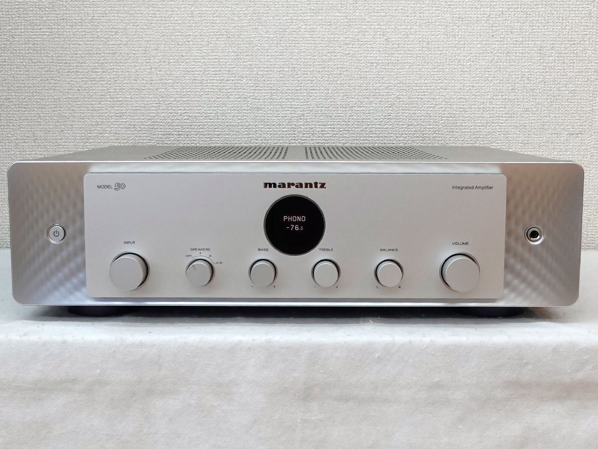 marantz MODEL50 マランツ モデル50 シルバーゴールド 店頭展示品 HDAM-SA3回路搭載！メーカー保証5年付きます！ 定価 ...