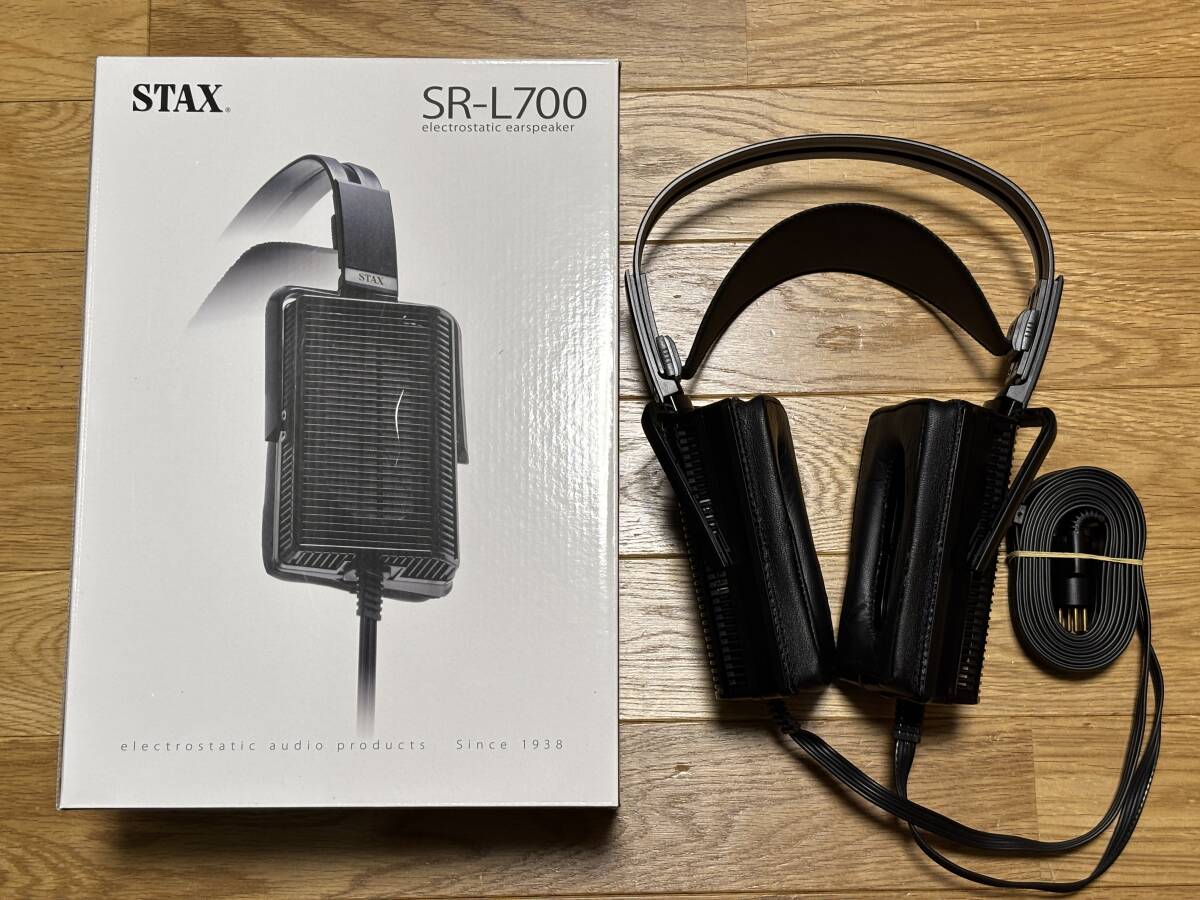 即決/送無 STAX スタックス SR-L700 新機軸/アドバンスド ラムダ=最上級機 音場型の境地 高剛性/強化リブ=MLER ステンレス ...