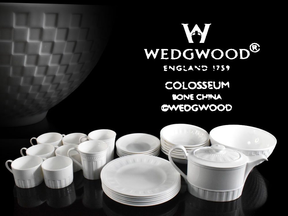 【雲】WEDGWOOD ウェッジウッド コロシアム プレート ボウル ポット カップ＆ソーサー まとめて 古美術品(旧家蔵出)Y5127 LThjnmfx /【Buyee】 Buyee ...