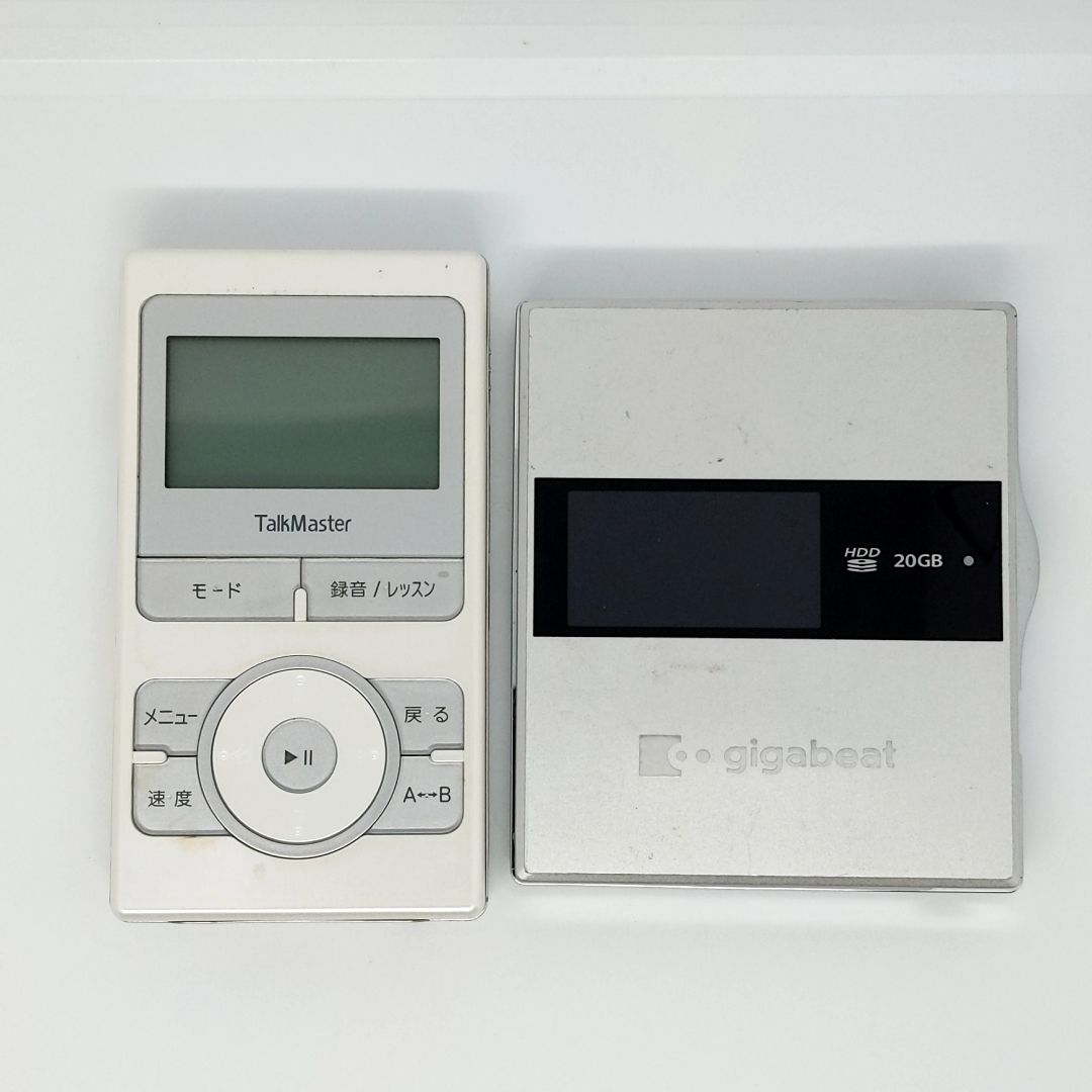 ★Talkmaster Slim RIR-900WT TOSHIBA gigabeat MEG200J 20GB デジタルオーディオプレーヤー MP3プレーヤー Digital Audio ...