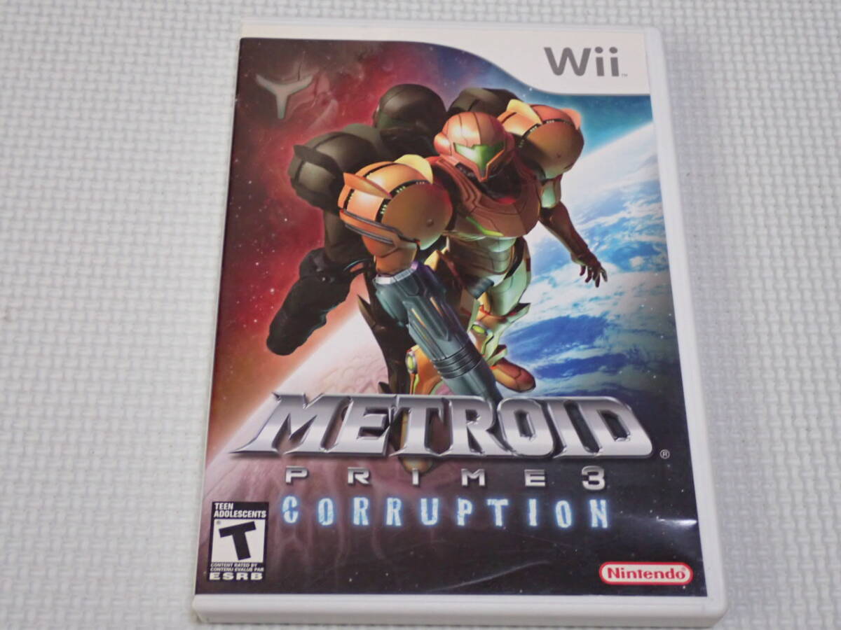 Wii★METROID PRIME 3 CORRUPTION 海外版 北米版★箱付・説明書付・ソフト付 /【Buyee】 Buyee ...