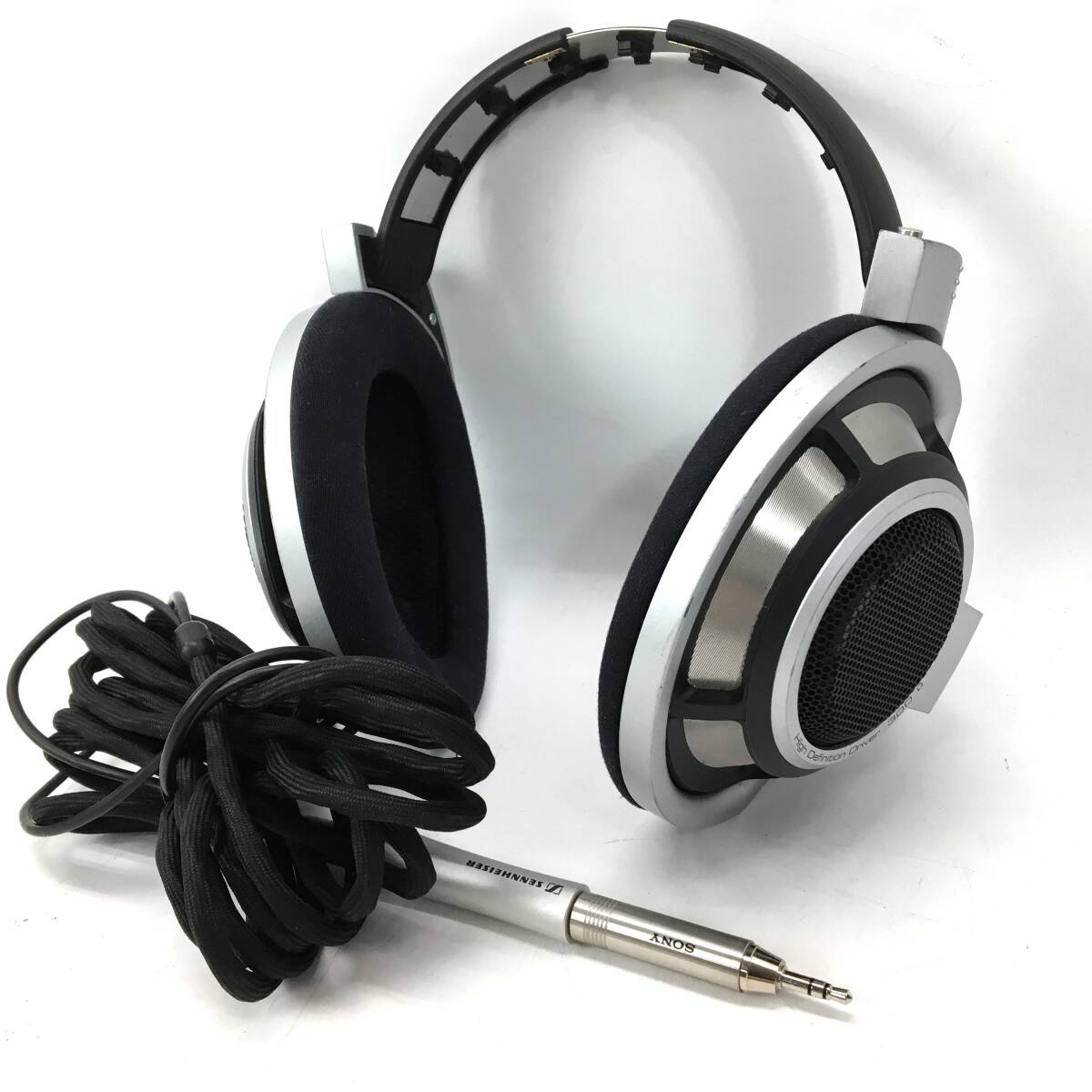 1円~ SENNHEISER/ゼンハイザー ヘッドフォン High Definition Driver 300Ω HD800S 音響機器 やや ...