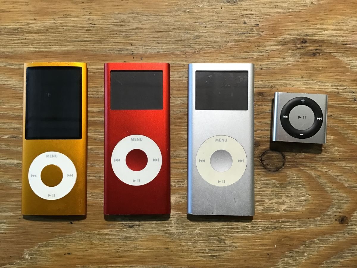 APPLE A1199 A1285 他 iPod nano 4点セット ジャンク品 [1554MP] /【Buyee】 Buyee ...