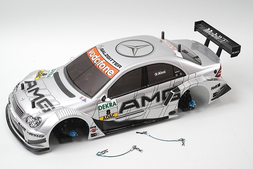 TAMIYA タミヤ 1/10 電動RC TB-05Rシャーシ / メルセデスベンツ AMG Cクラスボディ / フタバ R334SBS-E / TBLE-03Sアンプ など搭載 ...