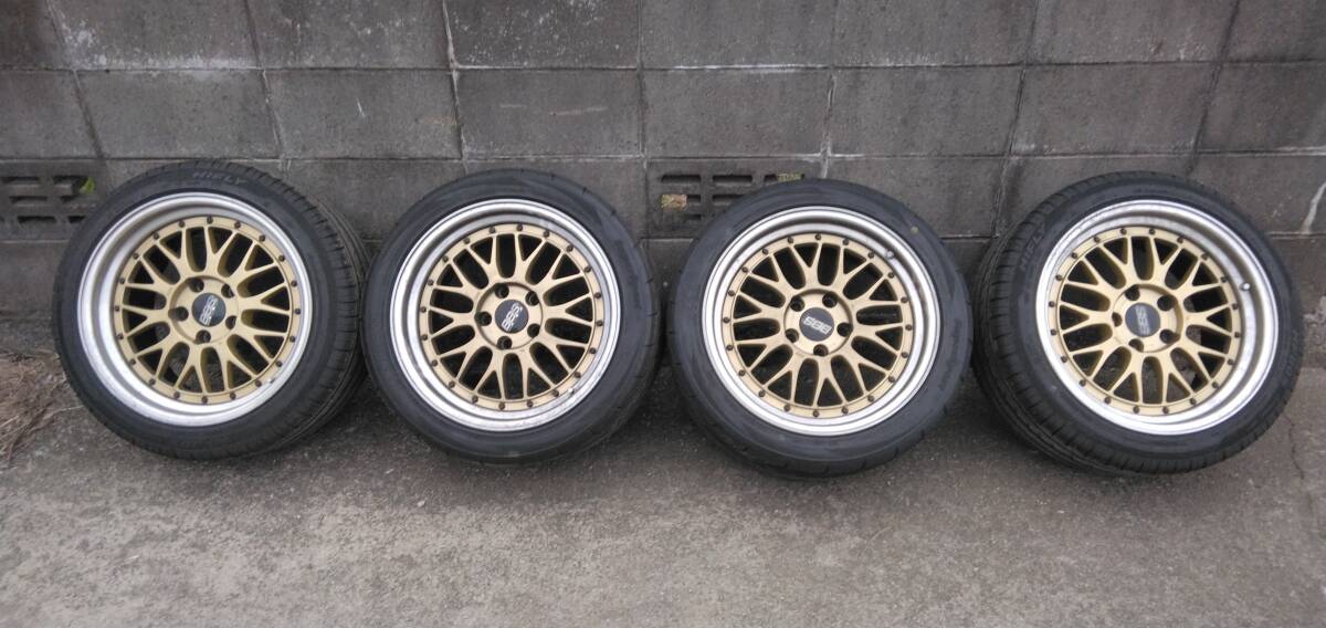 BBS LM 17インチ 9J +20 PCD114.3 5H GT-Rサイズ 245/40R17 バリ溝タイヤ付き /【Buyee】 Buyee - Japanese Proxy ...