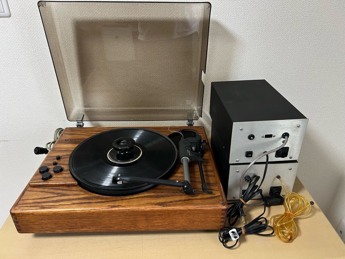 SOTA ソタ STAR SAPPHIRE SERIESⅢ スター サファイア シリーズⅢ レコードプレーヤー EFW 電源ユニット ターンテーブル オーディオ機器 /【Buyee ...