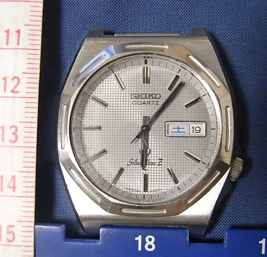 動作品 SEIKO Silver Wave Z セイコー シルバーウェーブ Z 7123-8060 メンズ クォーツ 腕時計 /【Buyee ...