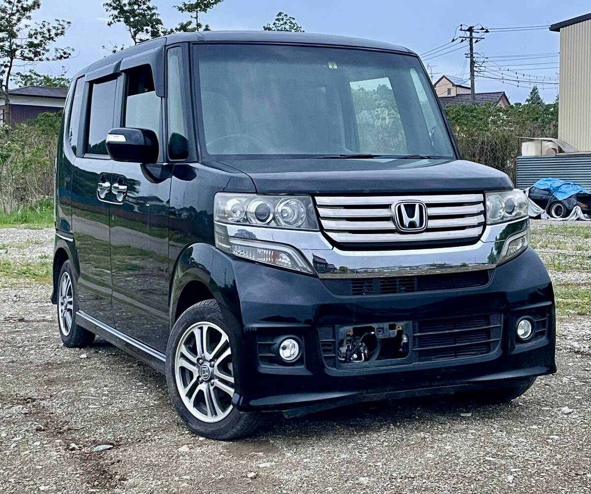 H28 ホンダ N-BOX カスタム GL パッケージ☆ 両側パワースライドドア☆TV, ナビ,バックカメラ☆ プッシュスタート☆70100km 走行距離 /【Buyee】 Buyee ...