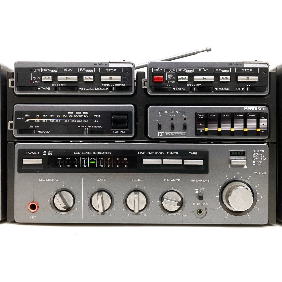 HITACHI PERDISCO パディスコ CP-90A CP-90SP CP-90D CP-91D CP-90T ラジカセ カセットデッキ 日立 通電確認済 alp梅0421 ...